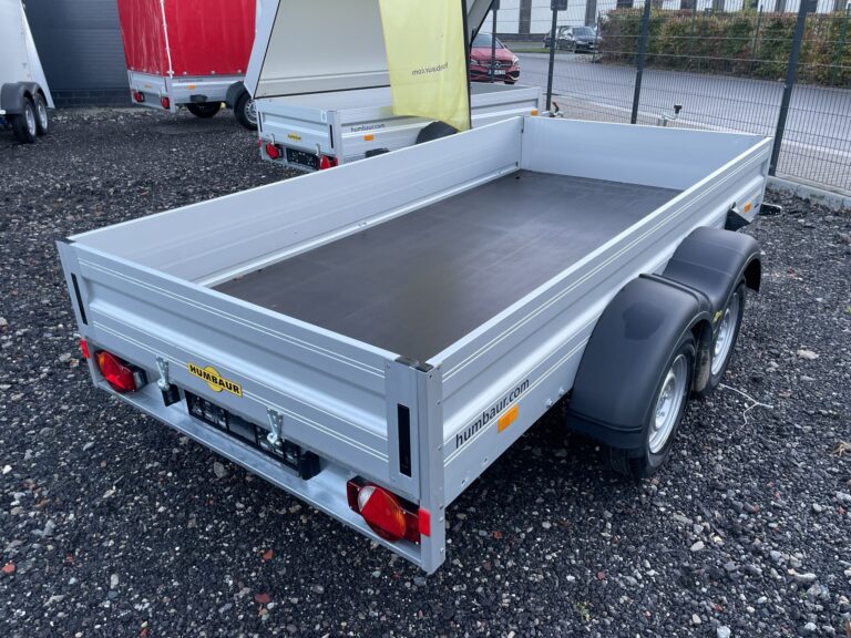 Humbaur HA 253015 2500 kg Tandem PKW-Anhänger Tieflader Alu