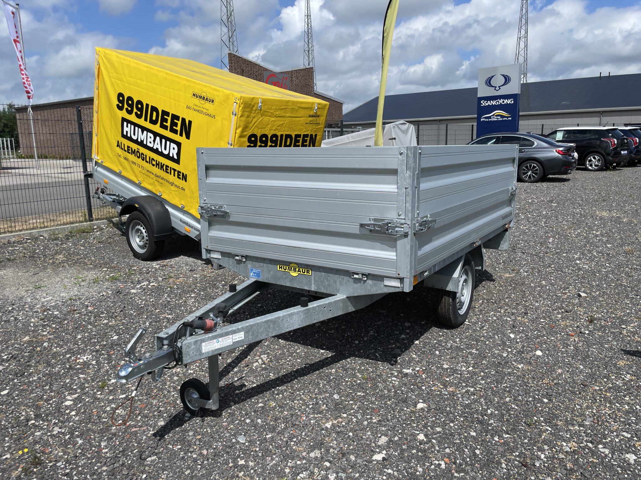 Humbaur 750 Kg Anhanger