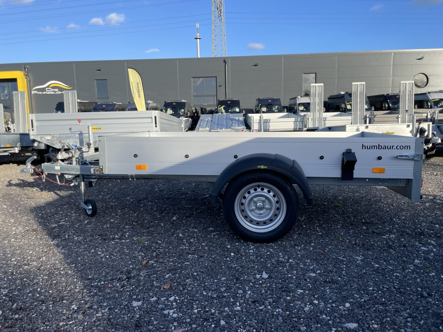 Humbaur H 132513 1300 kg Alu PKW-Anhänger