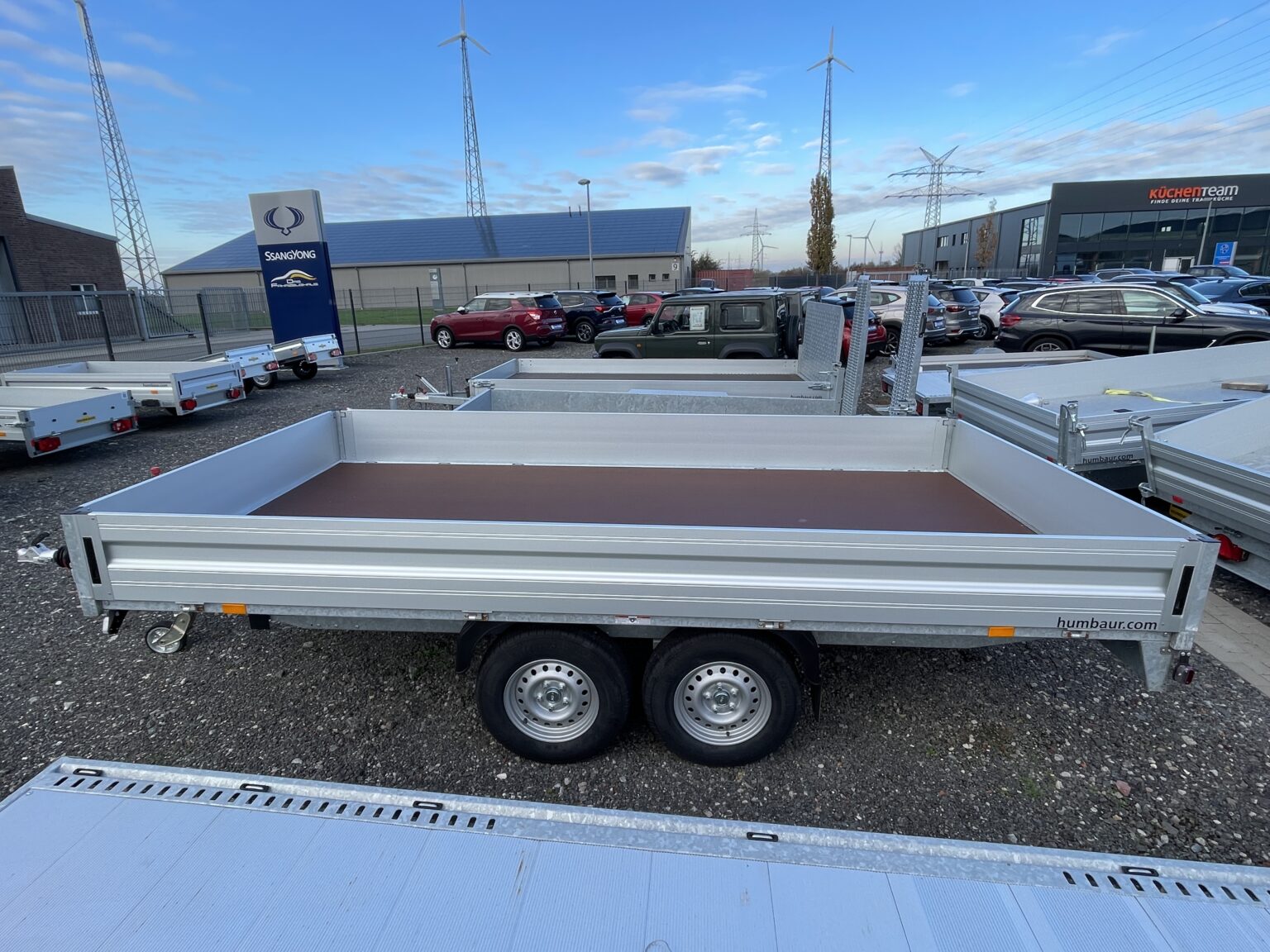 Humbaur HT 354121 3500 kg Tandem PKW-Anhänger