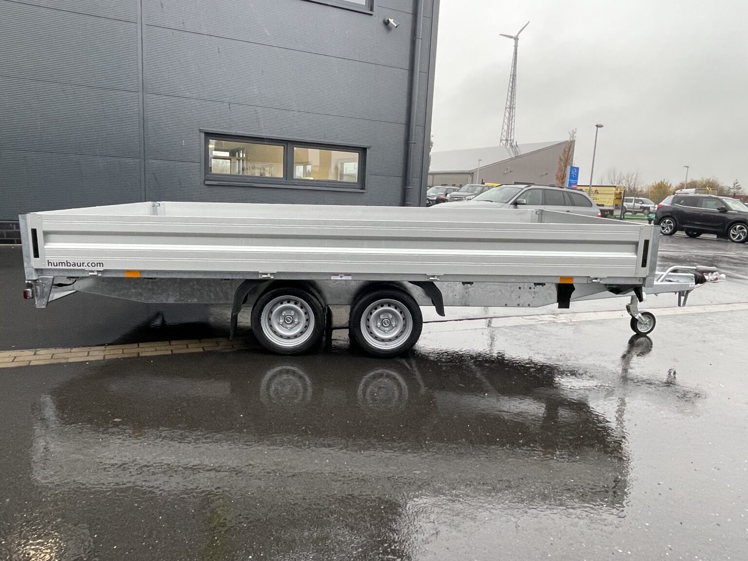 Humbaur HN 202616 2000 kg Tandem PKW-Anhänger Hochlader Alu
