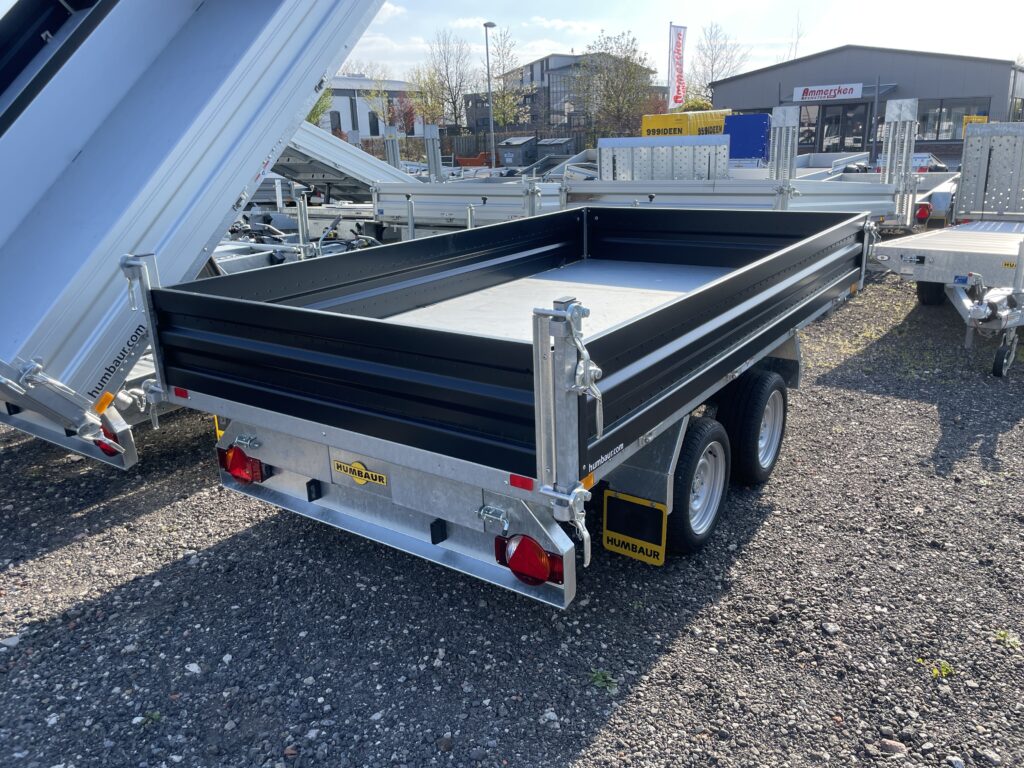 Humbaur HTK 2700.31 2.7t Dreiseitenkipper Kipper E-Pumpe Stahl