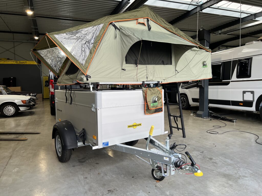 Verwunderlich Zelt Auf Anhanger Bilder